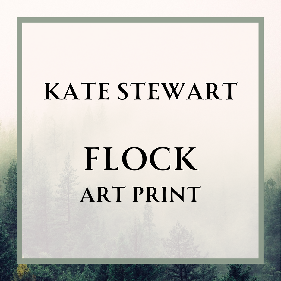 Kate Stewart - Flock Art Print – The Book Spice